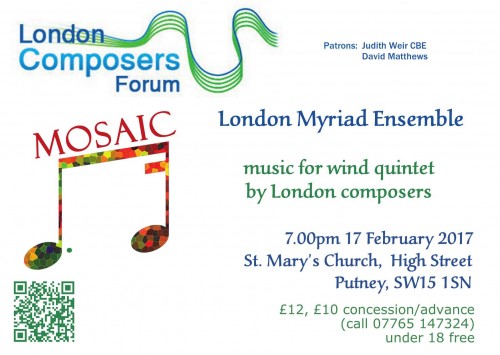 Past events - The London Myriad Ensemble